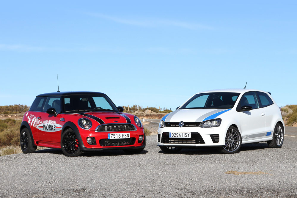 COMPARATIVA: Volkswagen Polo WRC R vs MINI JCW - Periodismo del Motor
