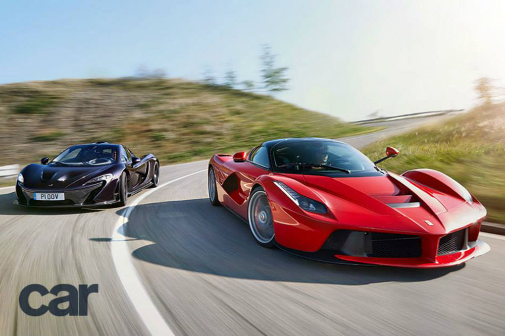 Vídeo: el duelo que estábamos esperando, LaFerrari contra McLaren P1 ...