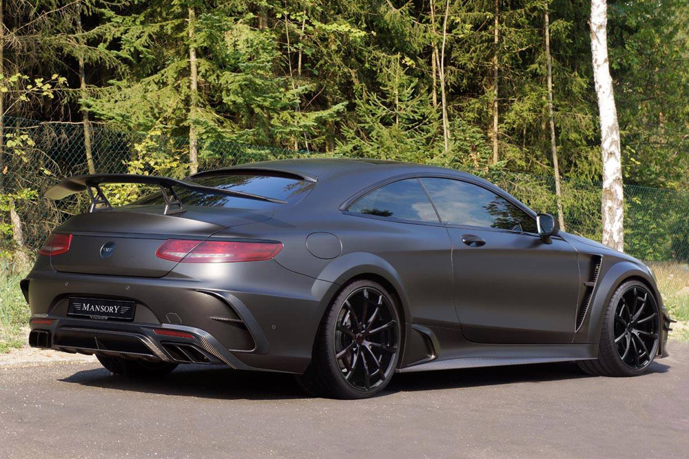 Mansory Black Edition: un Clase S Coupé con 1.000 CV de potencia ...