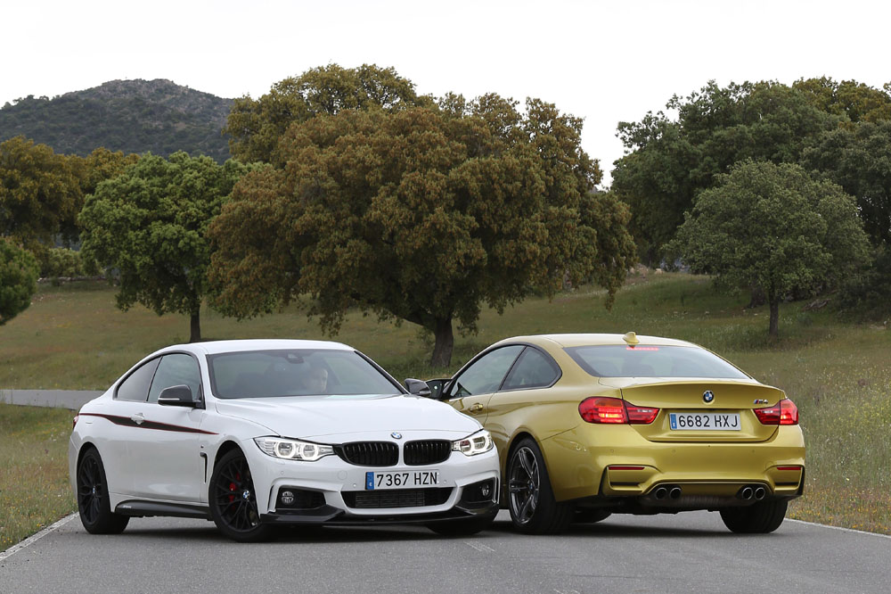 COMPARATIVA: BMW M4 Coupé vs BMW 435i M Performance - Periodismo del Motor