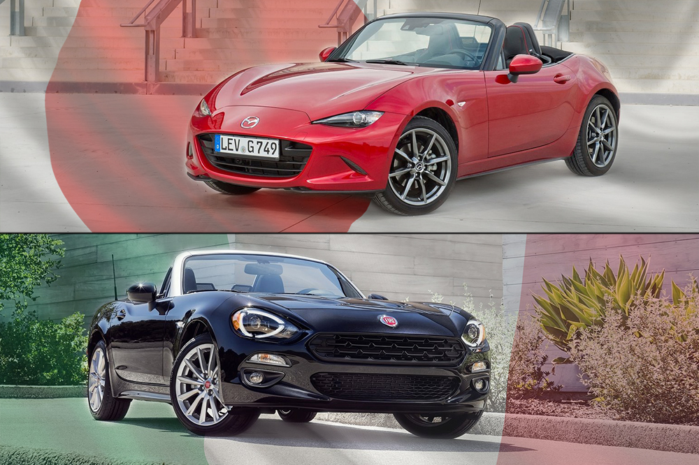Las diferencias entre el Mazda MX-5 y el Fiat 124 Spider - Periodismo ...