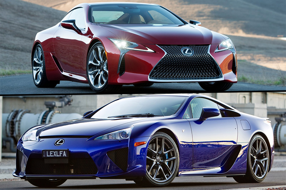 Las diferencias entre el Lexus LC 500 y el Lexus LFA - Periodismo del Motor