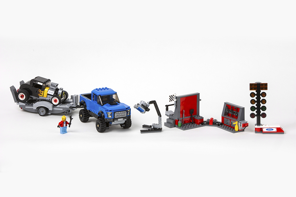 Ford presenta el Mustang y el F-150 Raptor de LEGO - Periodismo del Motor