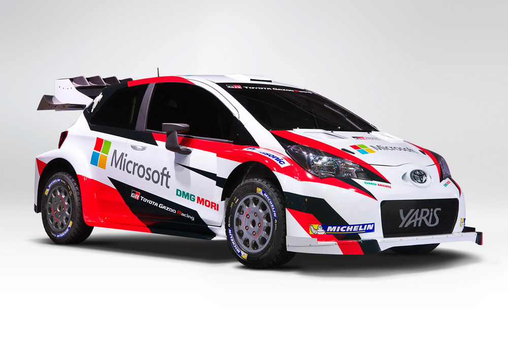 Toyota Yaris WRC 2017: presentado con decoración de Microsoft tras un ...
