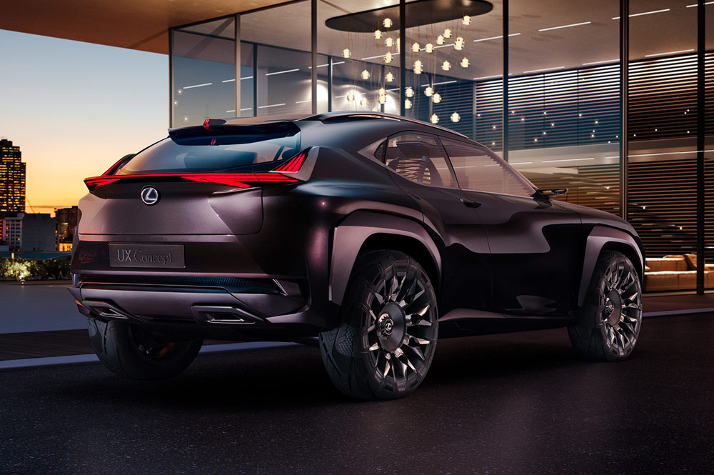Lexus UX Concept: desvelado su futurístico interior - Periodismo del Motor