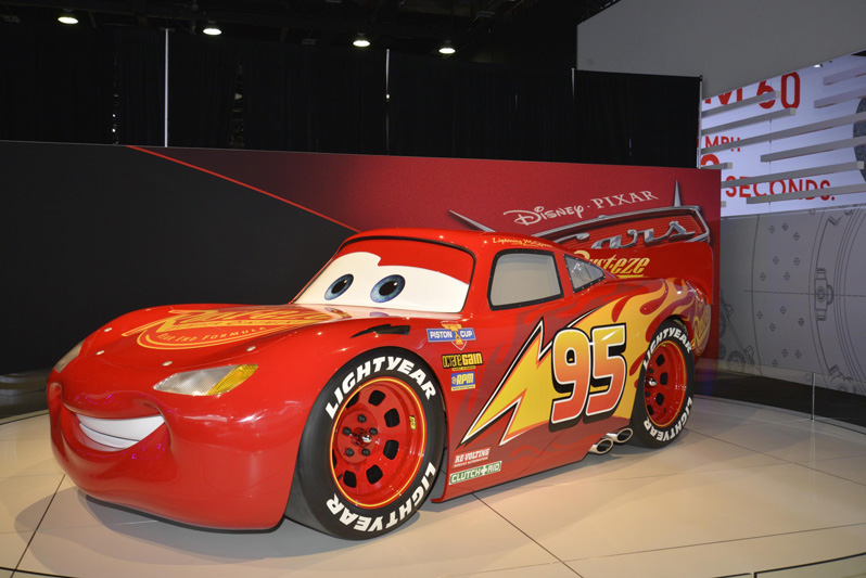 Rayo McQueen aparece en el NAIAS a tamaño real y totalmente funcional ...