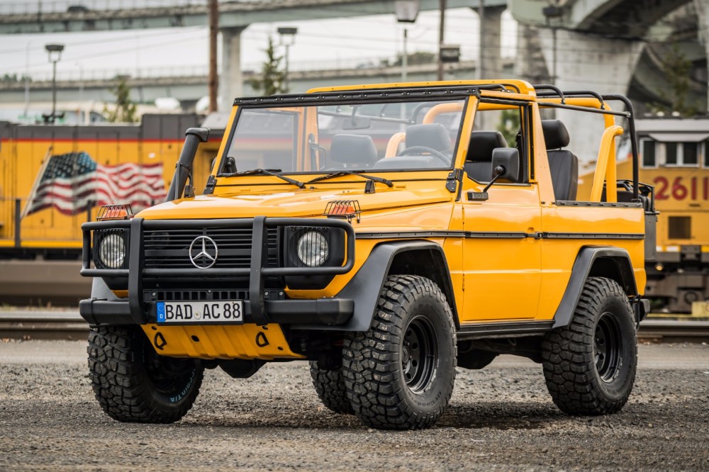 Un Mercedes-Benz Wolf 250GD de 1990, a subasta - Periodismo del Motor