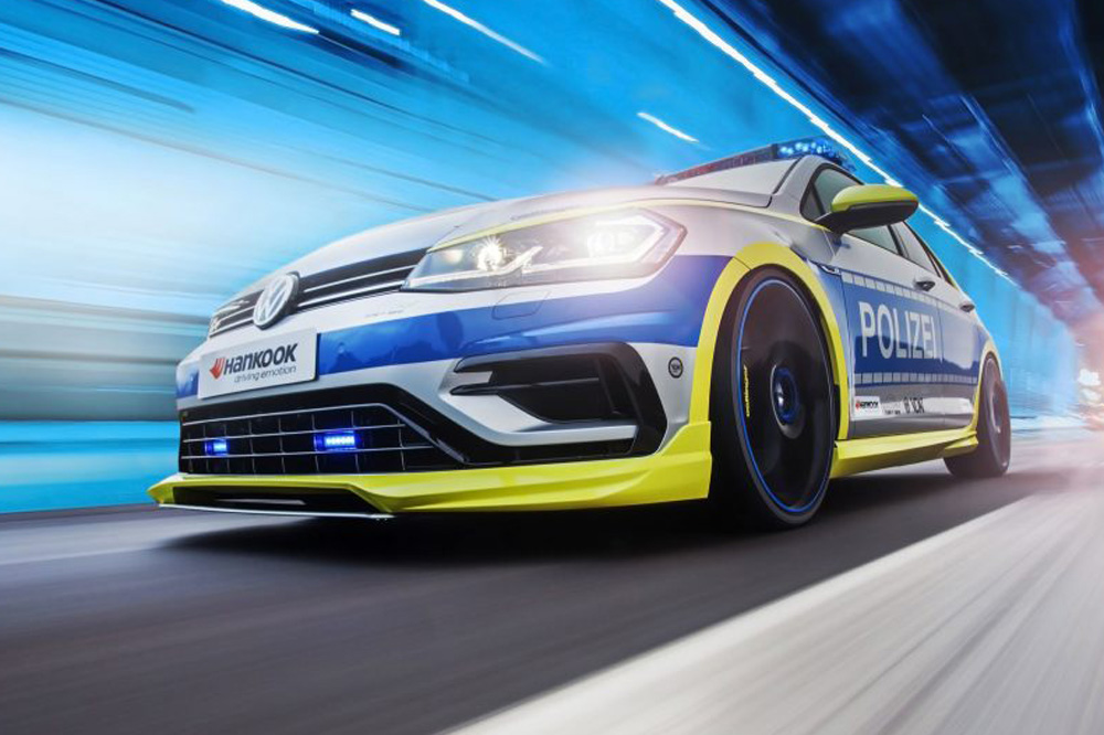 Así es el nuevo Golf R de 400 CV de la Policía alemana - Periodismo del ...