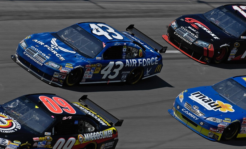 Donald Trump y su sueño de conducir un coche de NASCAR