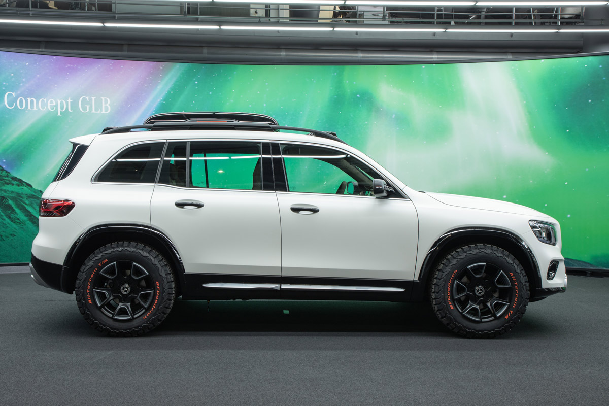 Mercedes GLB Concept, mostrado en el Salón de Shanghai - Periodismo del ...