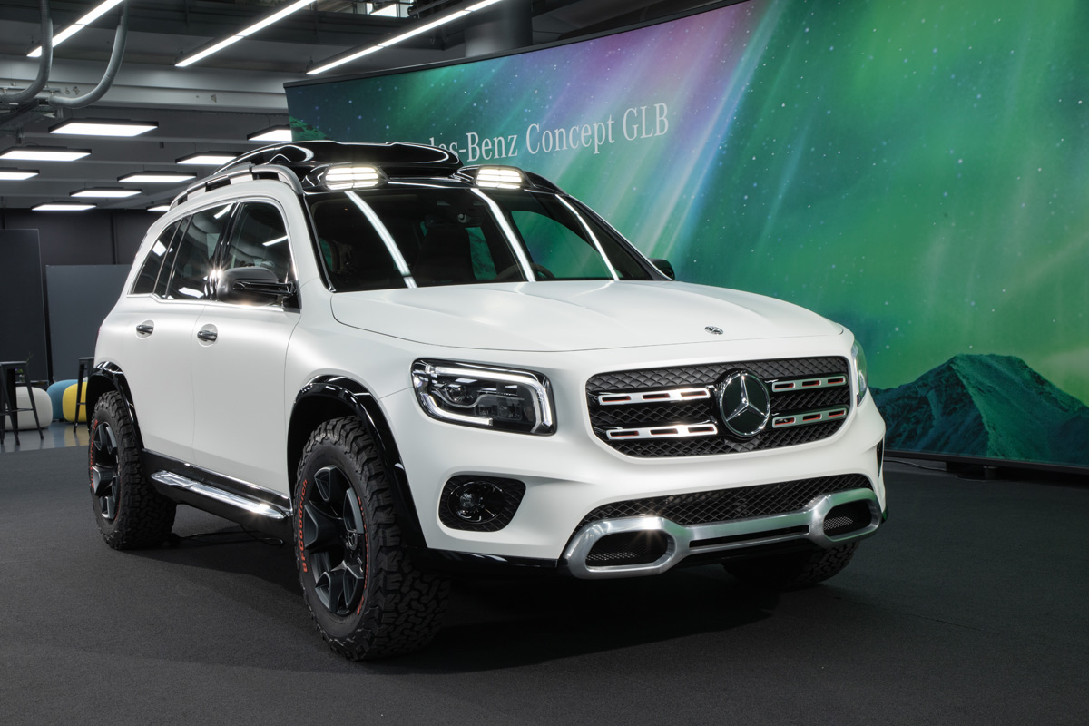 Mercedes GLB Concept, mostrado en el Salón de Shanghai - Periodismo del ...