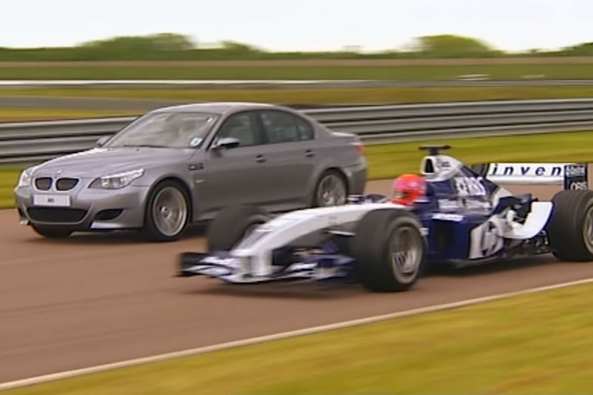 Vídeo: Williams F1 vs BMW M5 E60 - Periodismo del Motor