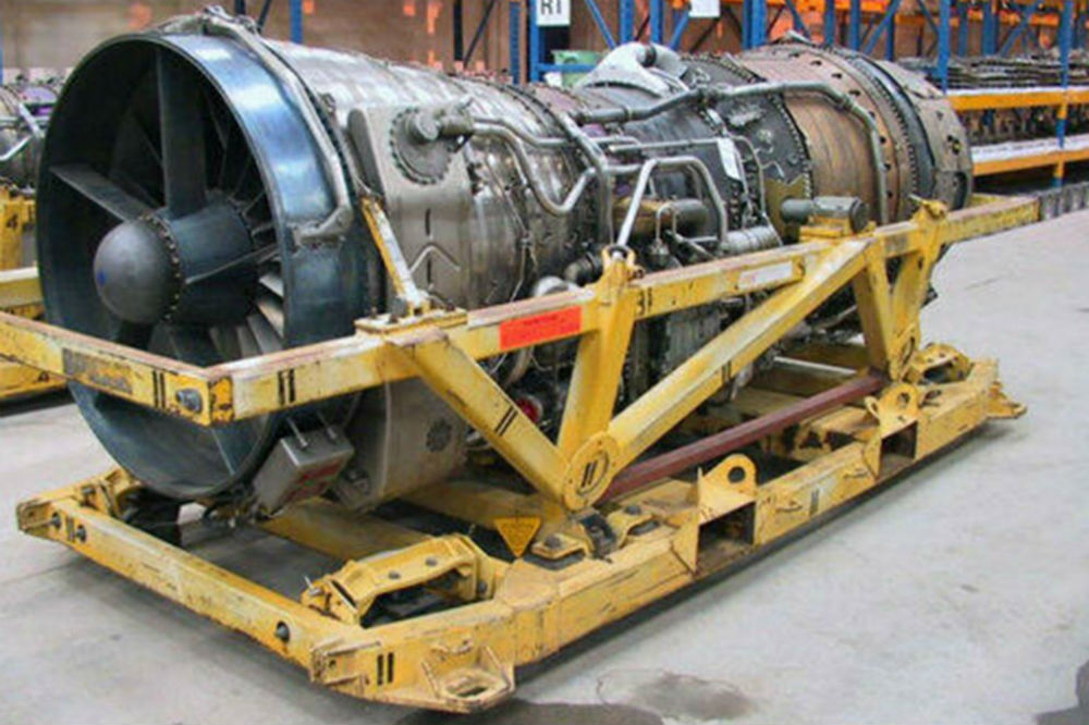 A la venta un motor de Concorde, el avión a reacción supersónico ...