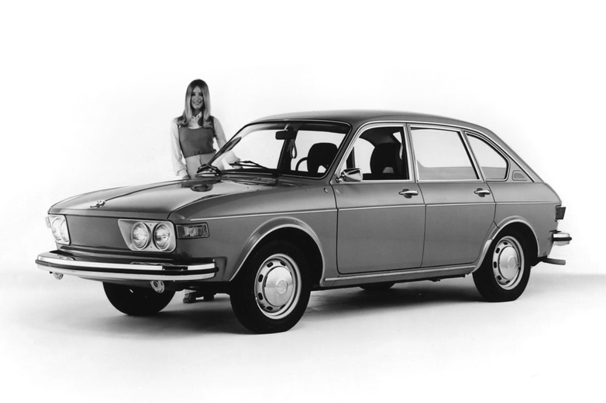 Volkswagen Type 4/411 (1968): el compacto familiar basado en el Beetle