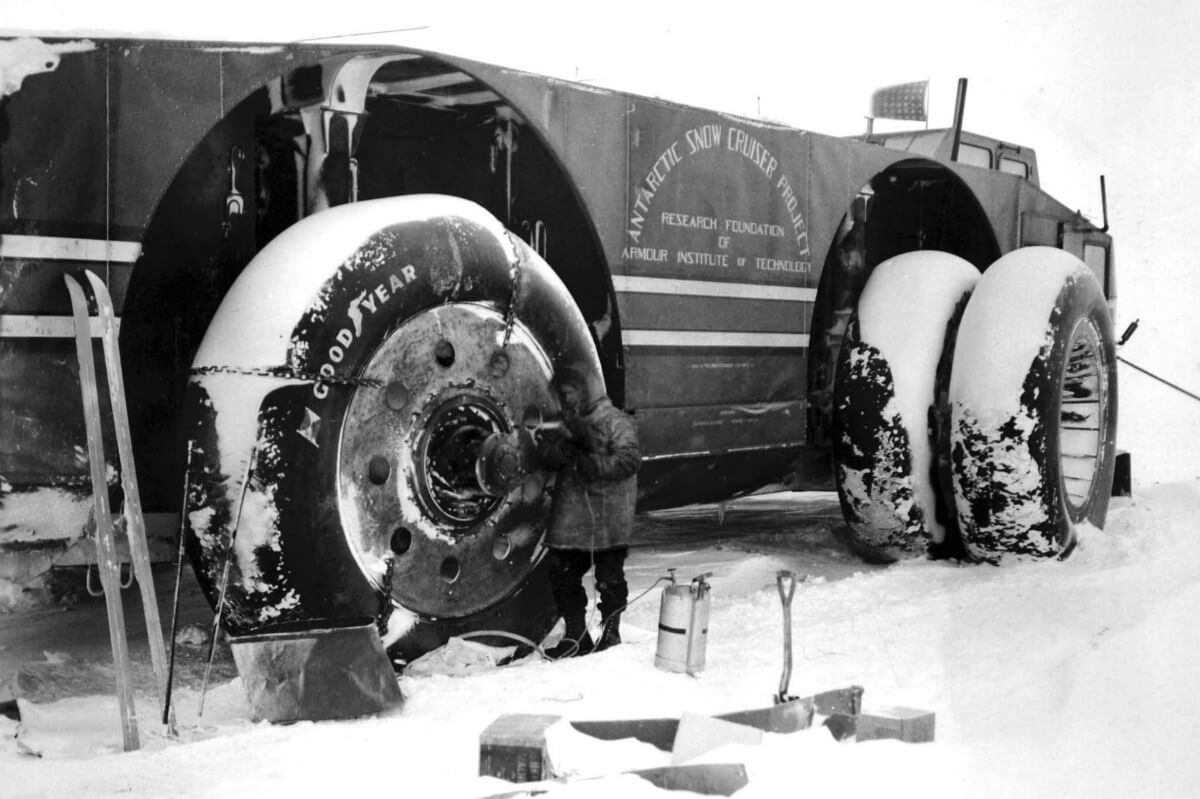 ¿Dónde está el Snow Cruiser, aquel enorme vehículo de exploración ...