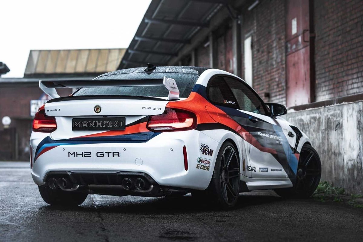 El BMW M2 CS de Manhart es una bestia de 600 CV - Periodismo del Motor