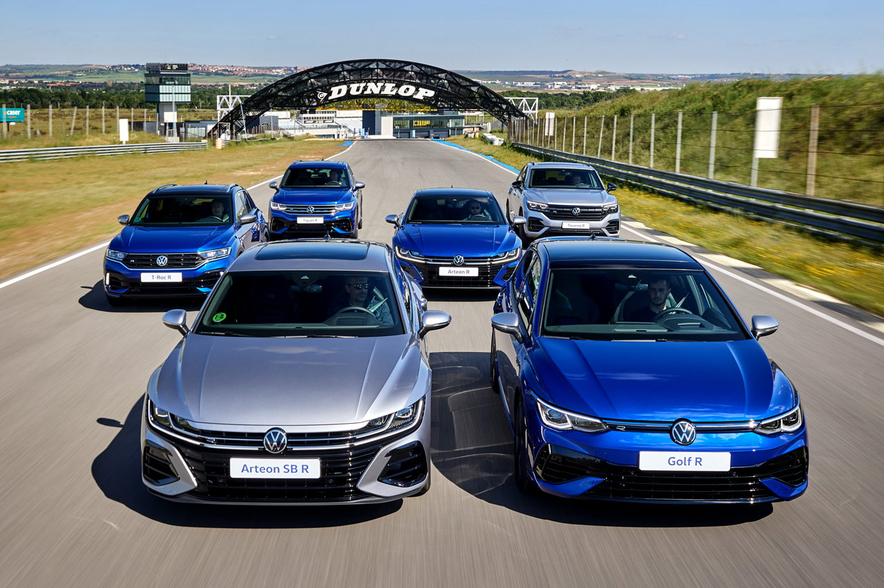 Volkswagen presenta su nutrida gama R, la más amplia de la Historia ...