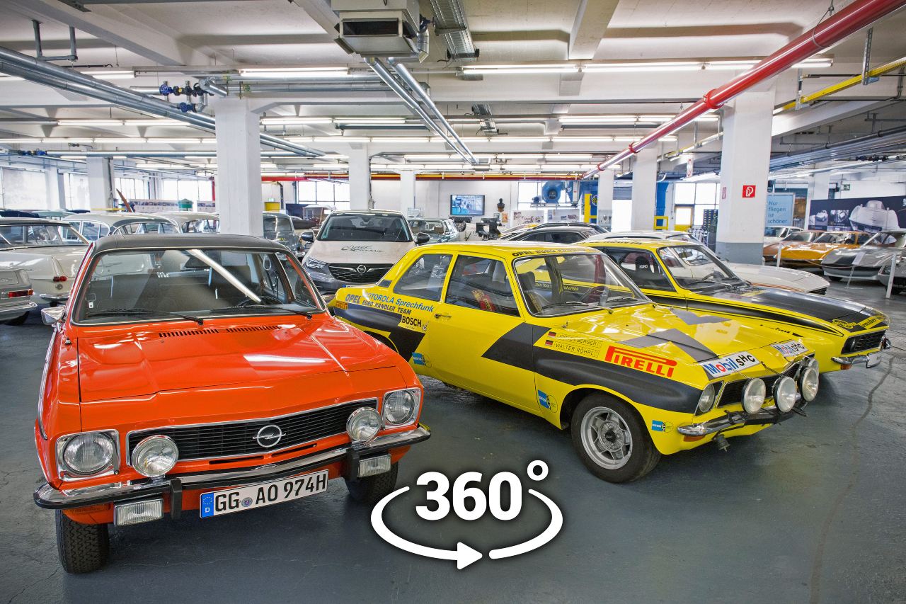 Opel inaugura la visita virtual a su colección de clásicos