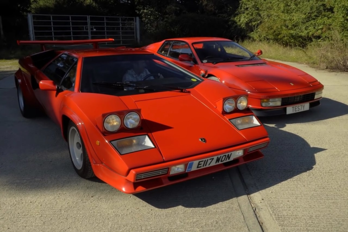 Vídeo: Ferrari Testarossa contra Lamborghini Countach - Periodismo del ...