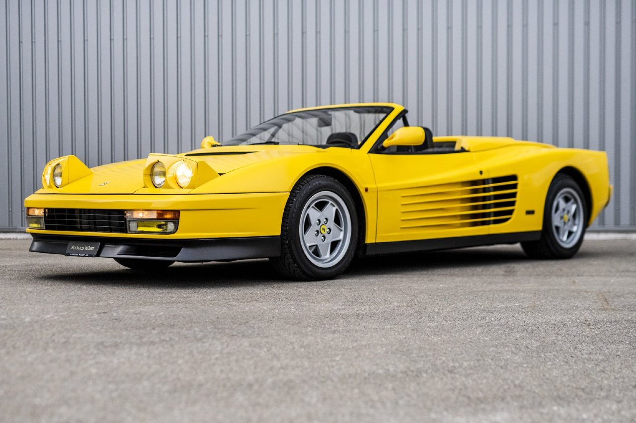A la venta uno de los únicos cinco Ferrari Testarossa Spider Lorenz ...