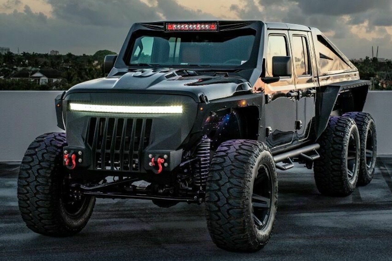 Este Apocalypse Hellfire es un Jeep Gladiator convertido en un monstruo ...