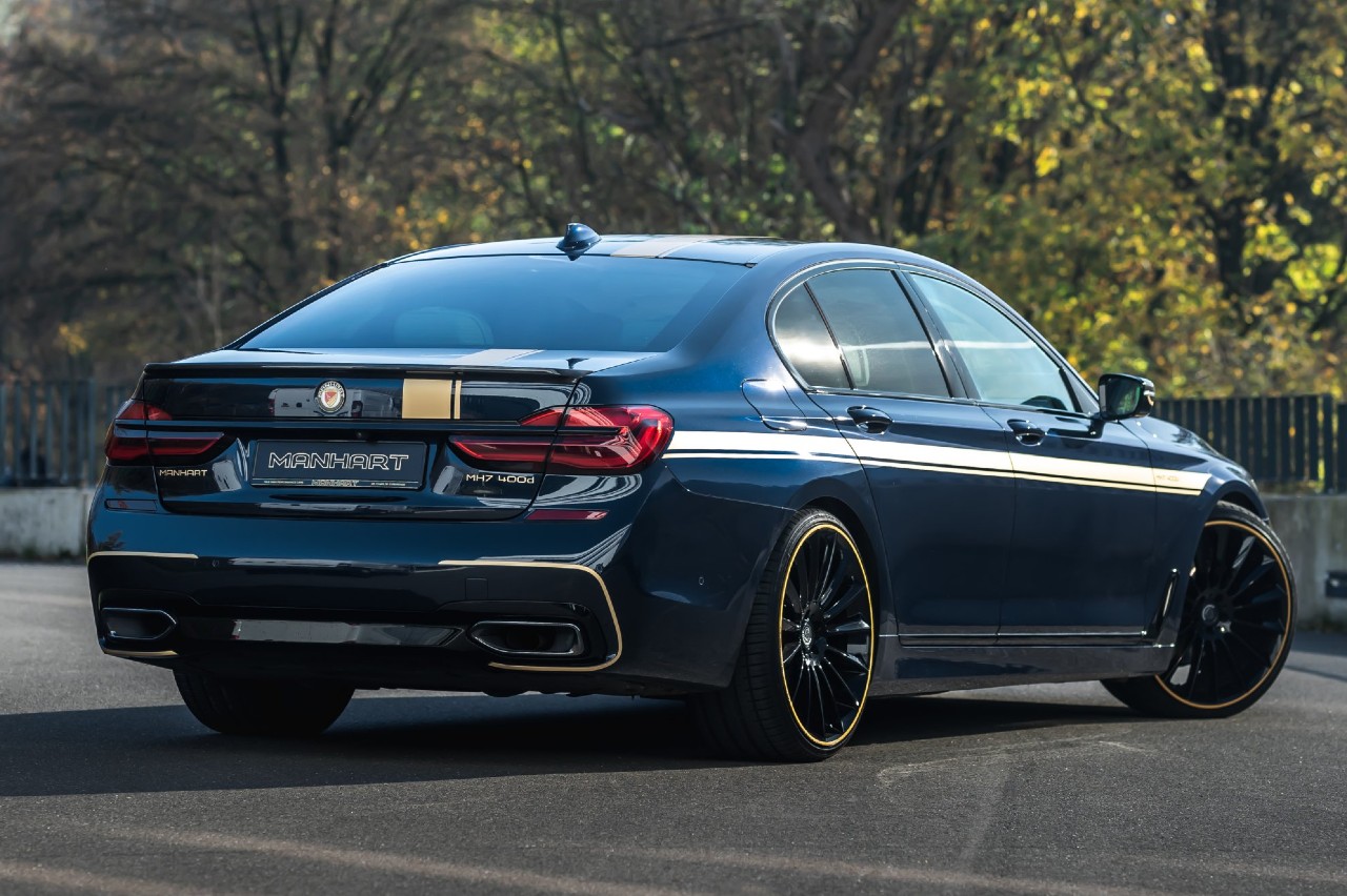Manhart MH7 400d: un BMW Serie 7 con motor diésel de 400 CV ...