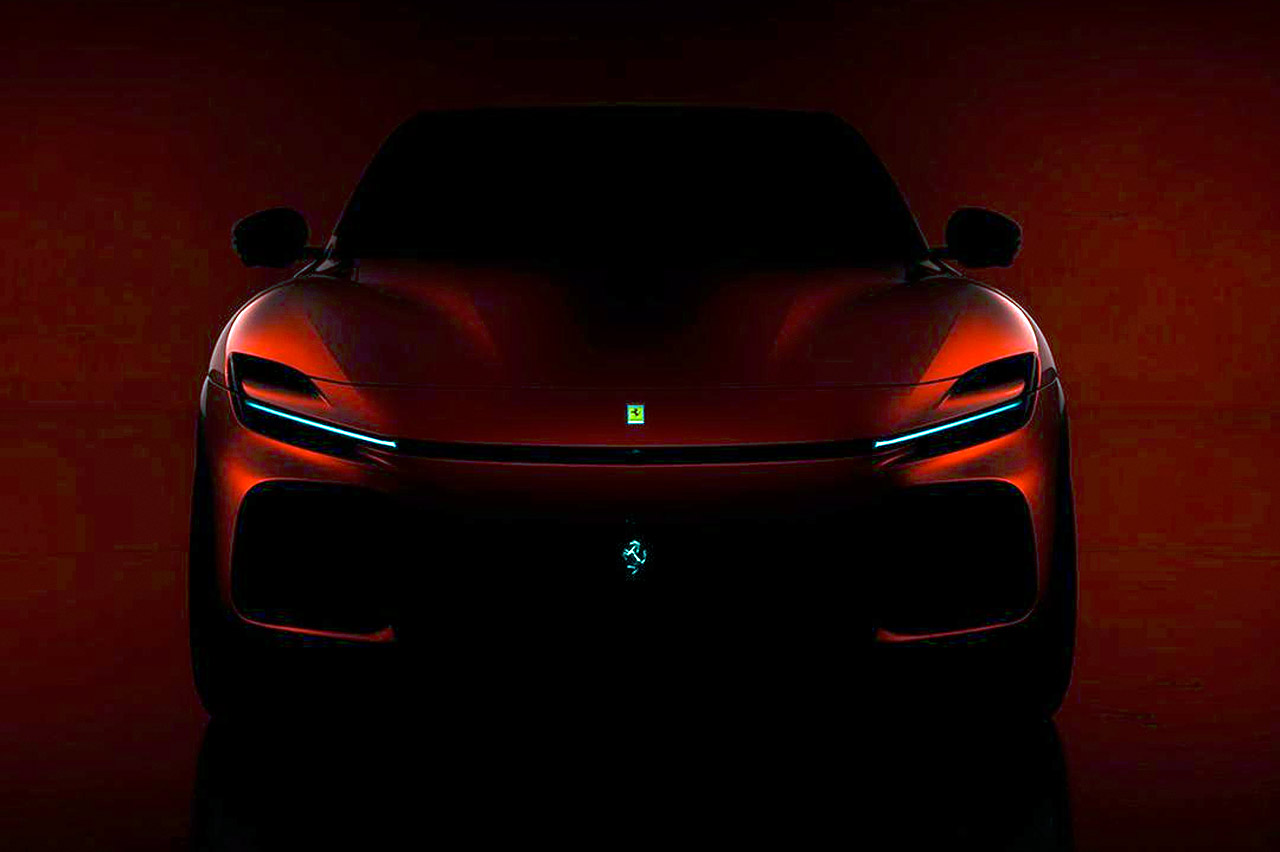 Ferrari Purosangue 2023: primera imagen oficial