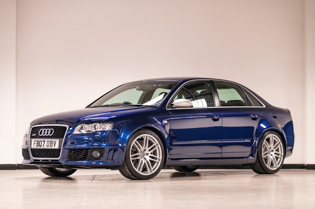 Vuelve a salir a subasta el Audi RS4 B7 de 2007 con 344 km
