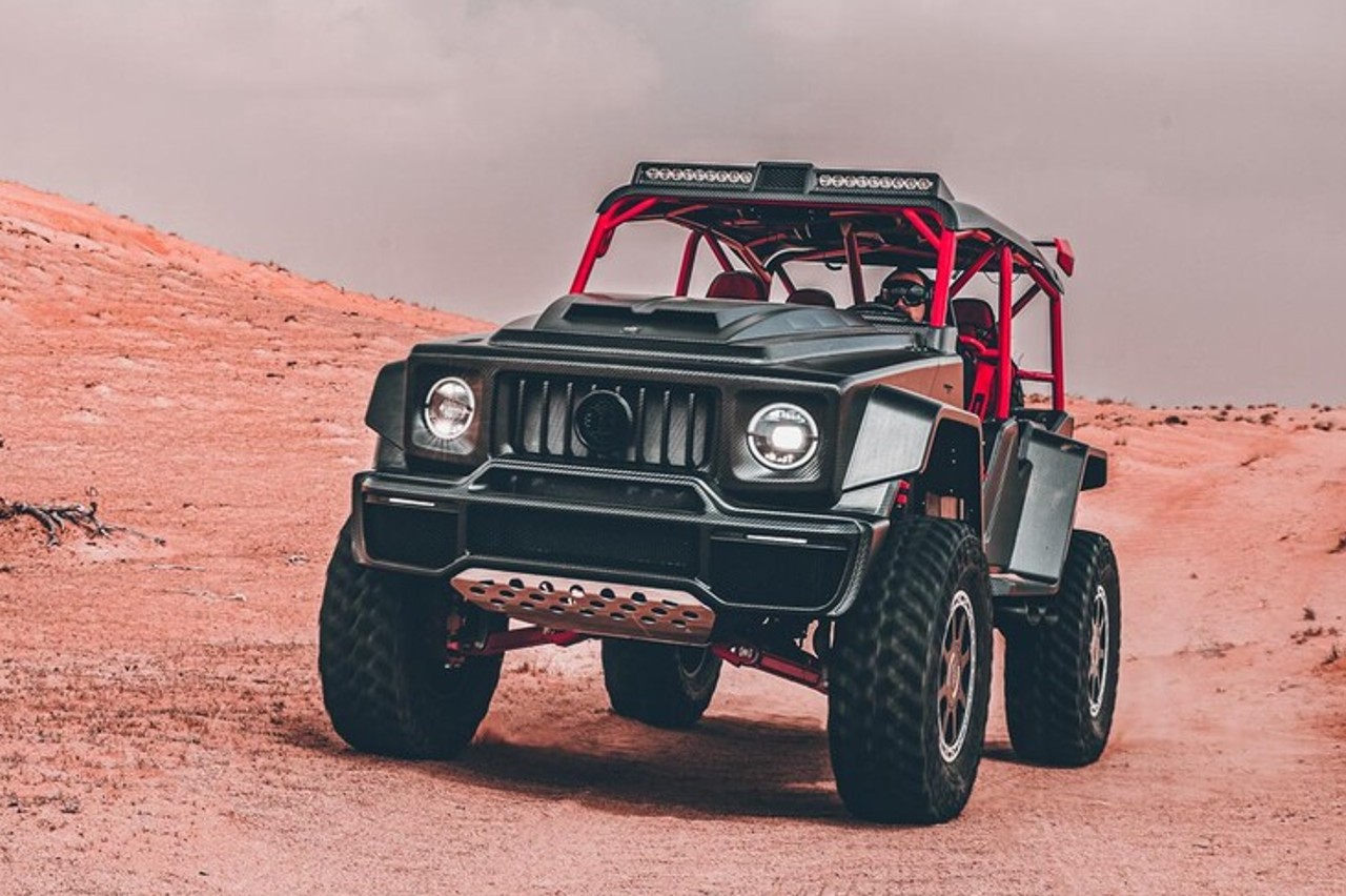 Brabus 900 Crawler, un Clase G convertido en un buggy muy salvaje ...