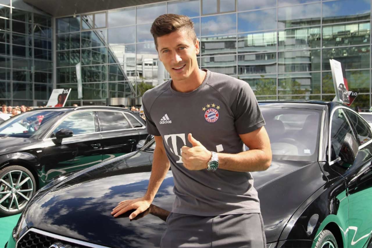 La impresionante colección de coches de Robert Lewandowski, el nuevo ...