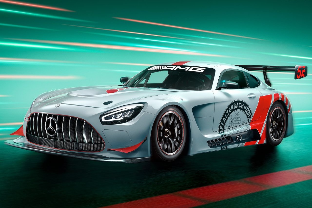 Mercedes-AMG GT3 EDITION 55, tan bruto que no está homologado por la ...