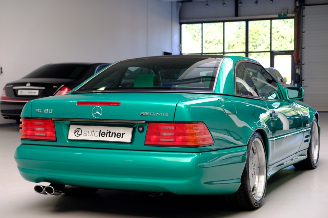 A la venta este exclusivo Mercedes-Benz SL 60 AMG Roadster de 1997