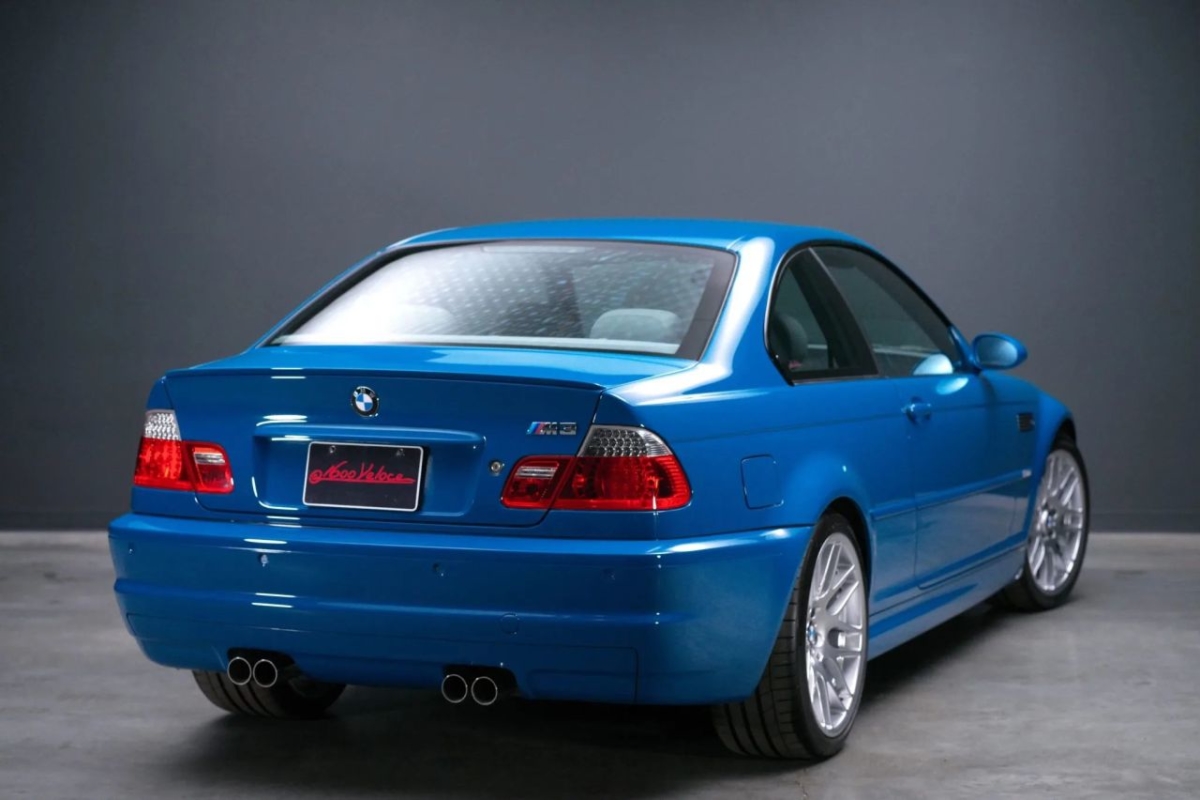 A subasta este BMW M3 E46 Laguna Seca Blue de 2002