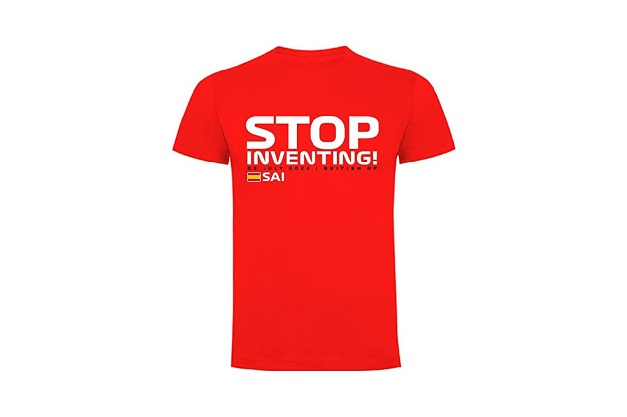 Luce con orgullo la camiseta con el mensaje “Stop inventing” de la ...