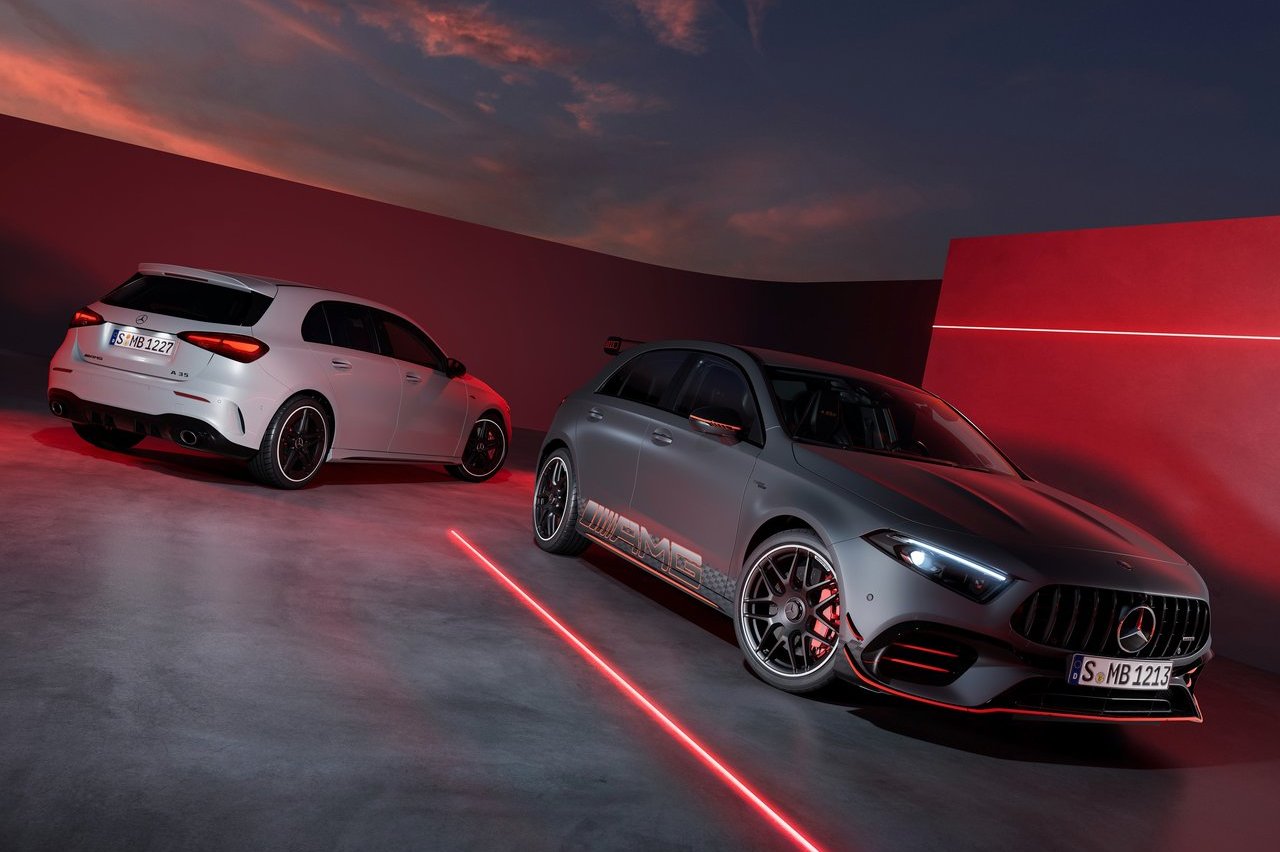 Mercedes presenta las versiones actualizadas del AMG A 35 y AMG A 45 S 2023
